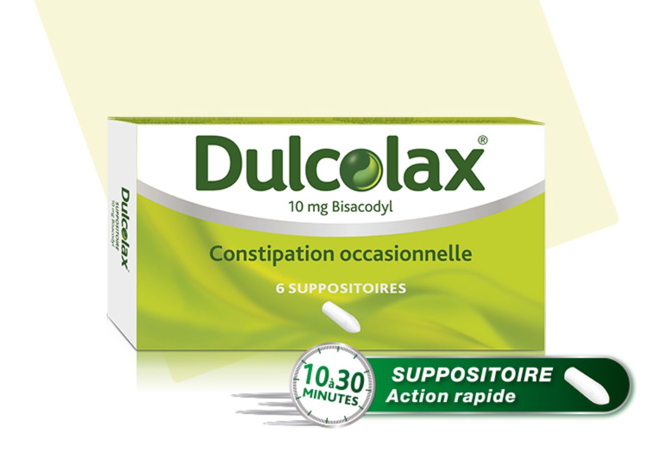 Dulcolax® suppositoire | Constipation occasionnelle